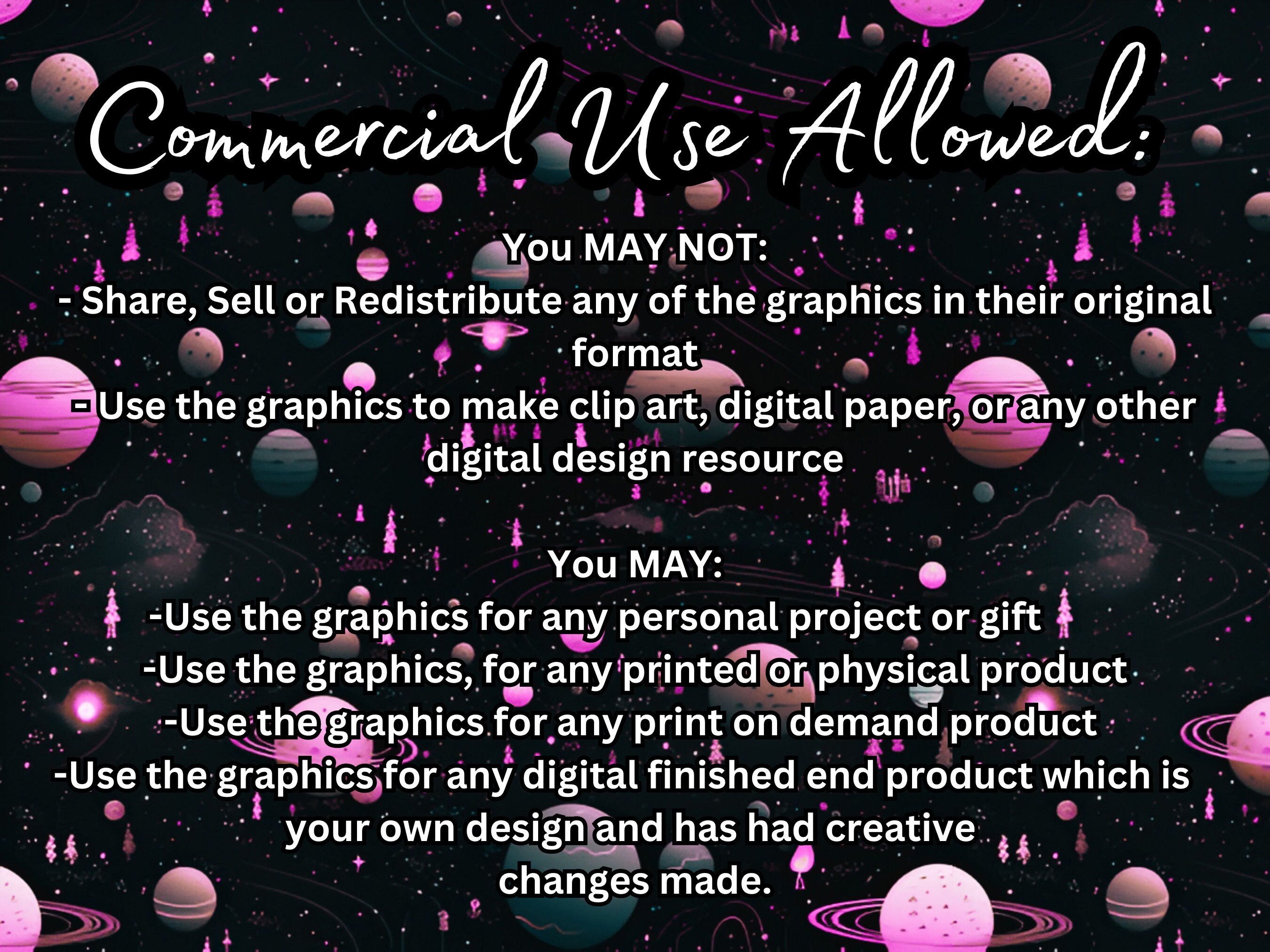 10 Galactic Wallpapers Seamless Pattern Celestial Digital - Etsy