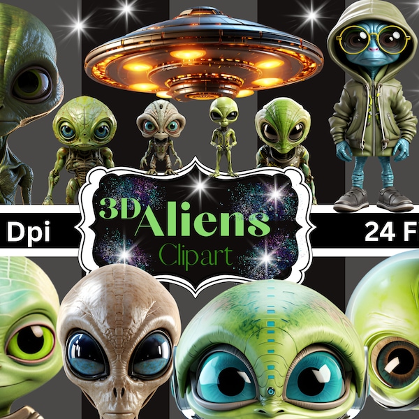 Alien Wall Art - Etsy