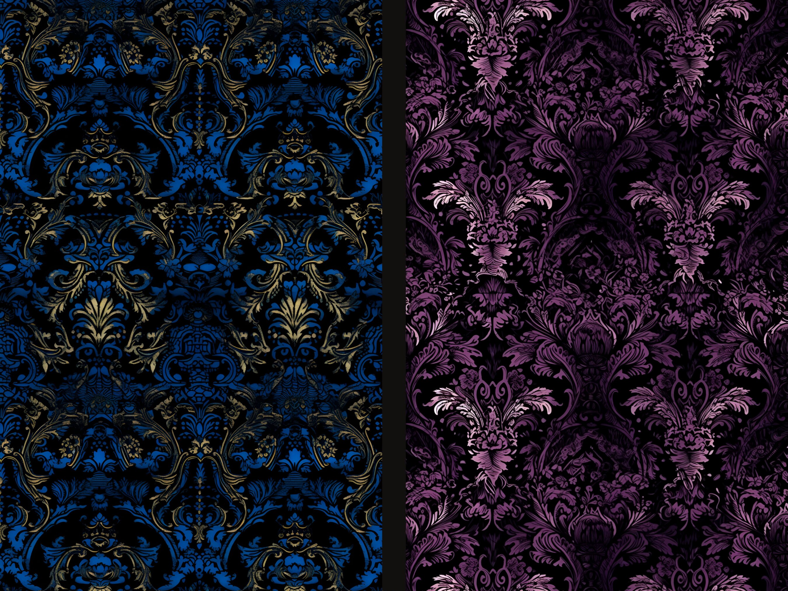 Gothic Wallpaper, Seamless Gothic Digital Paper, High Resolution 12x12 ...