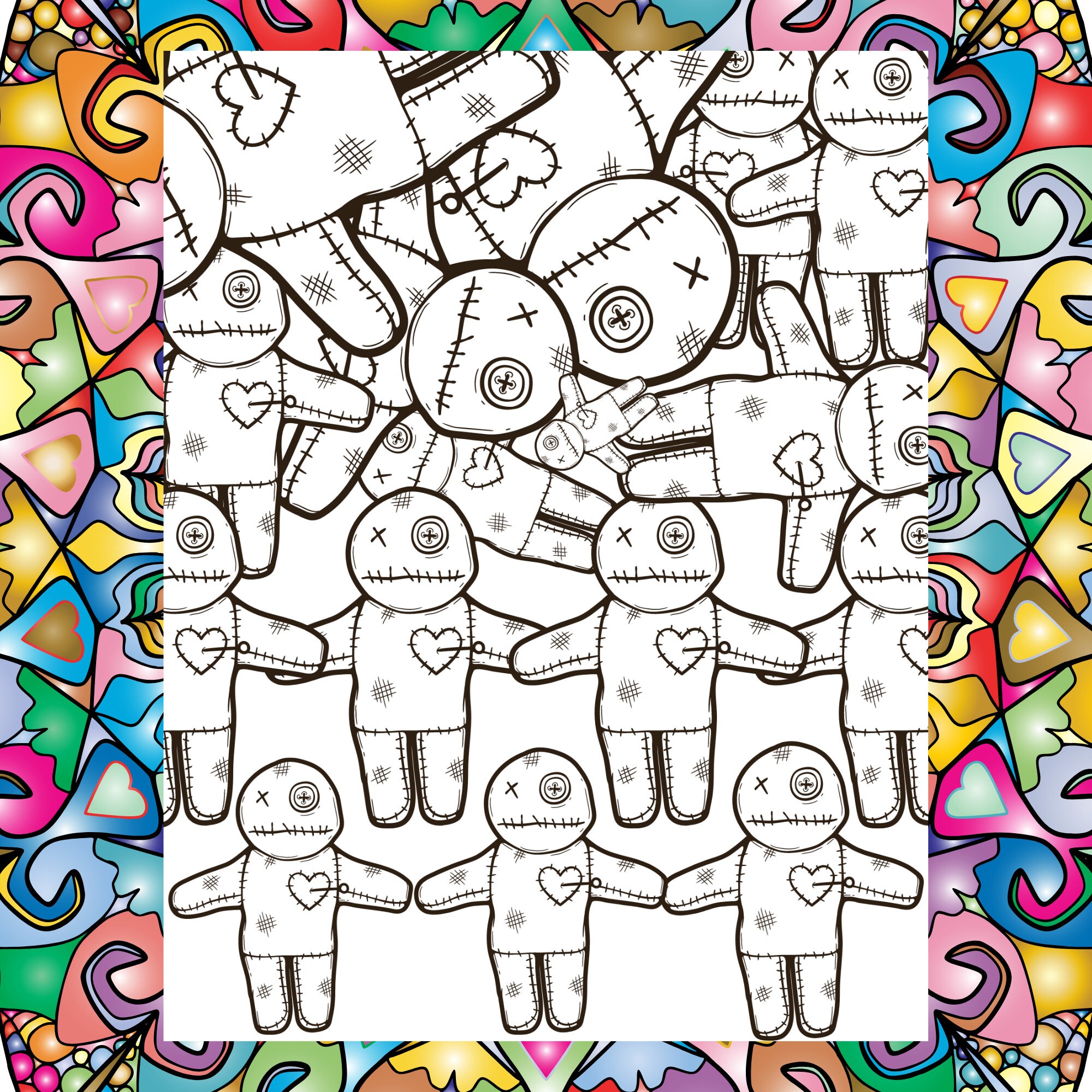 Voodoo Bold Street Half Price Coloring Pages