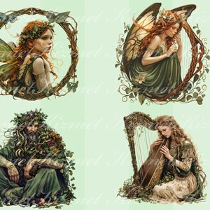 23 Celtic Irish Magic Clipart Files, Fun Downloads, Magical, Enchanted ...