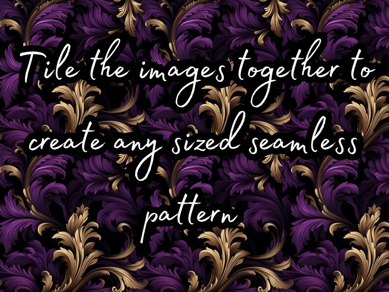 Victorian Gothic Wallpaper, Seamless Pattern, Digital Paper, High ...