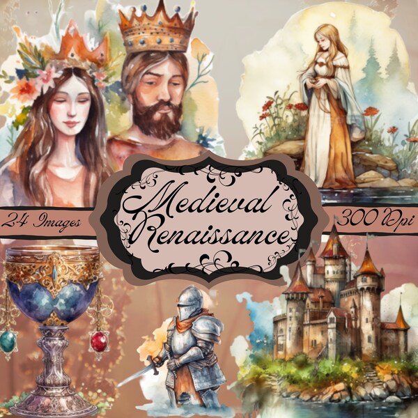 Realistic Royalty Clipart - Etsy