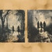 12 Creepy Vintage Digital Papers, Spooky Halloween Background, 12x12 ...