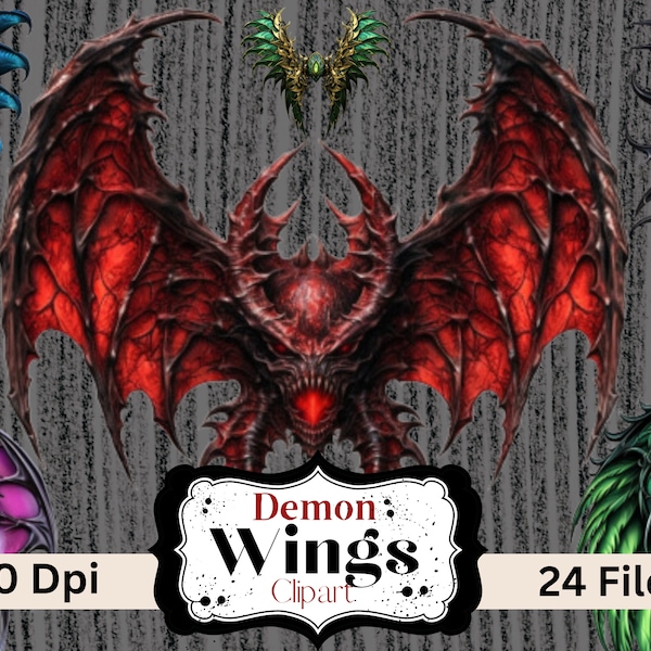 Demon Wings - Etsy