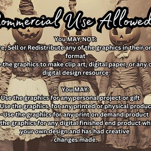 55 Creepy Vintage Photo Digital Papers, Spooky Halloween Background ...