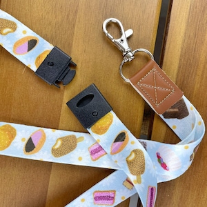 Australian Desserts Lanyard, Aussie Sweets Treats Food Design - Etsy
