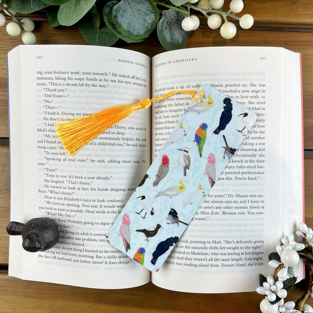 Aussie Birds Bookmark, Australian Native Fauna Bookmark, Australiana ...