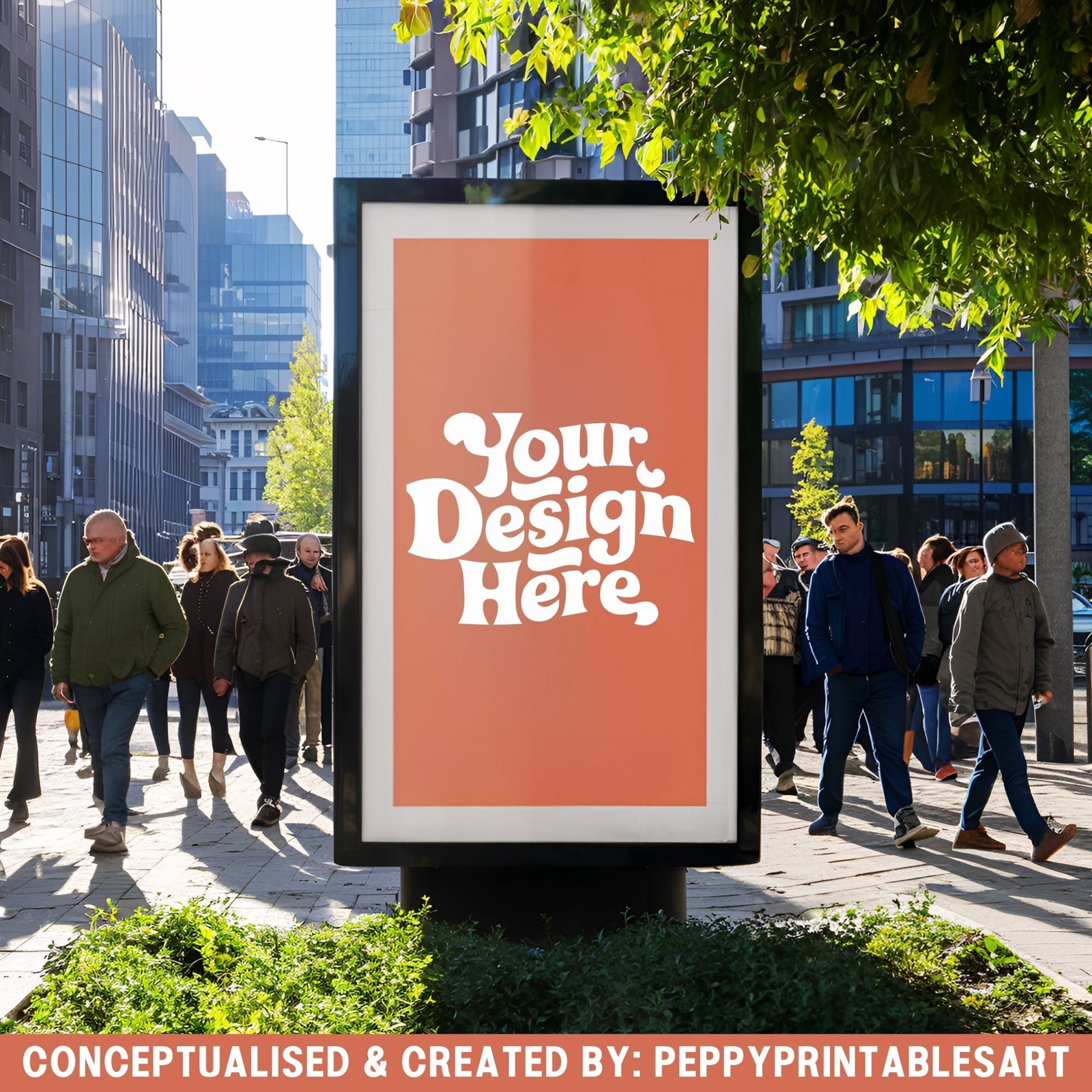 Billboard Mockup Bundle, Hoarding Board, Outdoor Mockup, Display Board ...