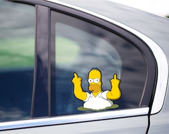 Homer simpson bumper stickers - Etsy Österreich