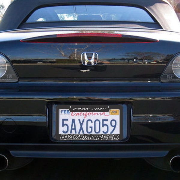 Miata License Plate Frame - Etsy