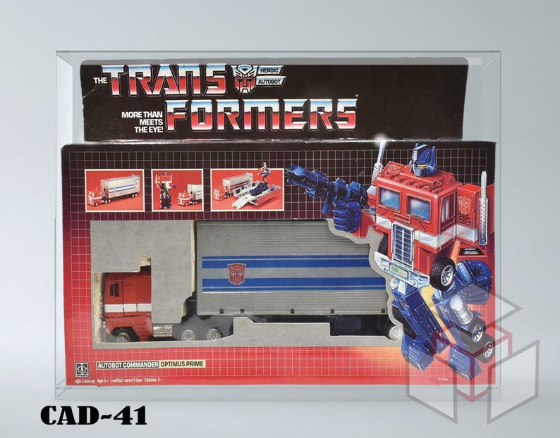 Pre-order Acrylic Display Case for Transformers HASBRO G1 Optimus Prime ...