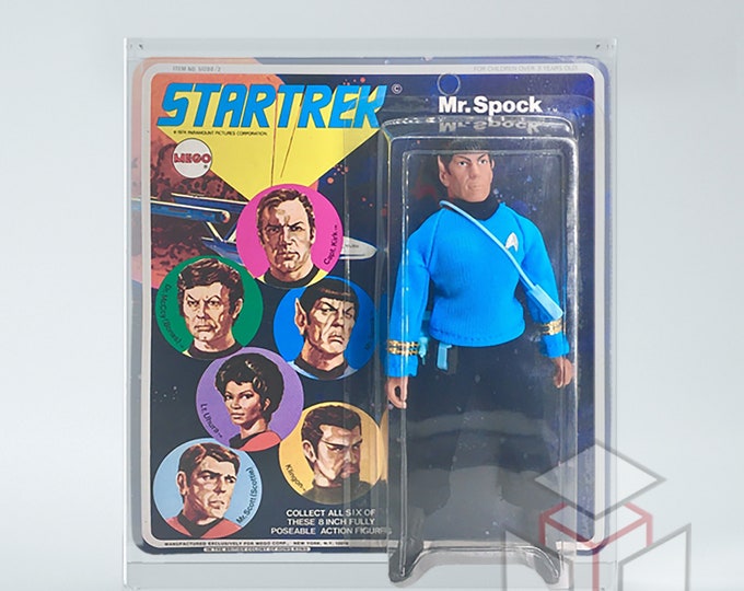 Acrylic Display Case for MEGO Star Trek 8'' Carded Figures - Etsy