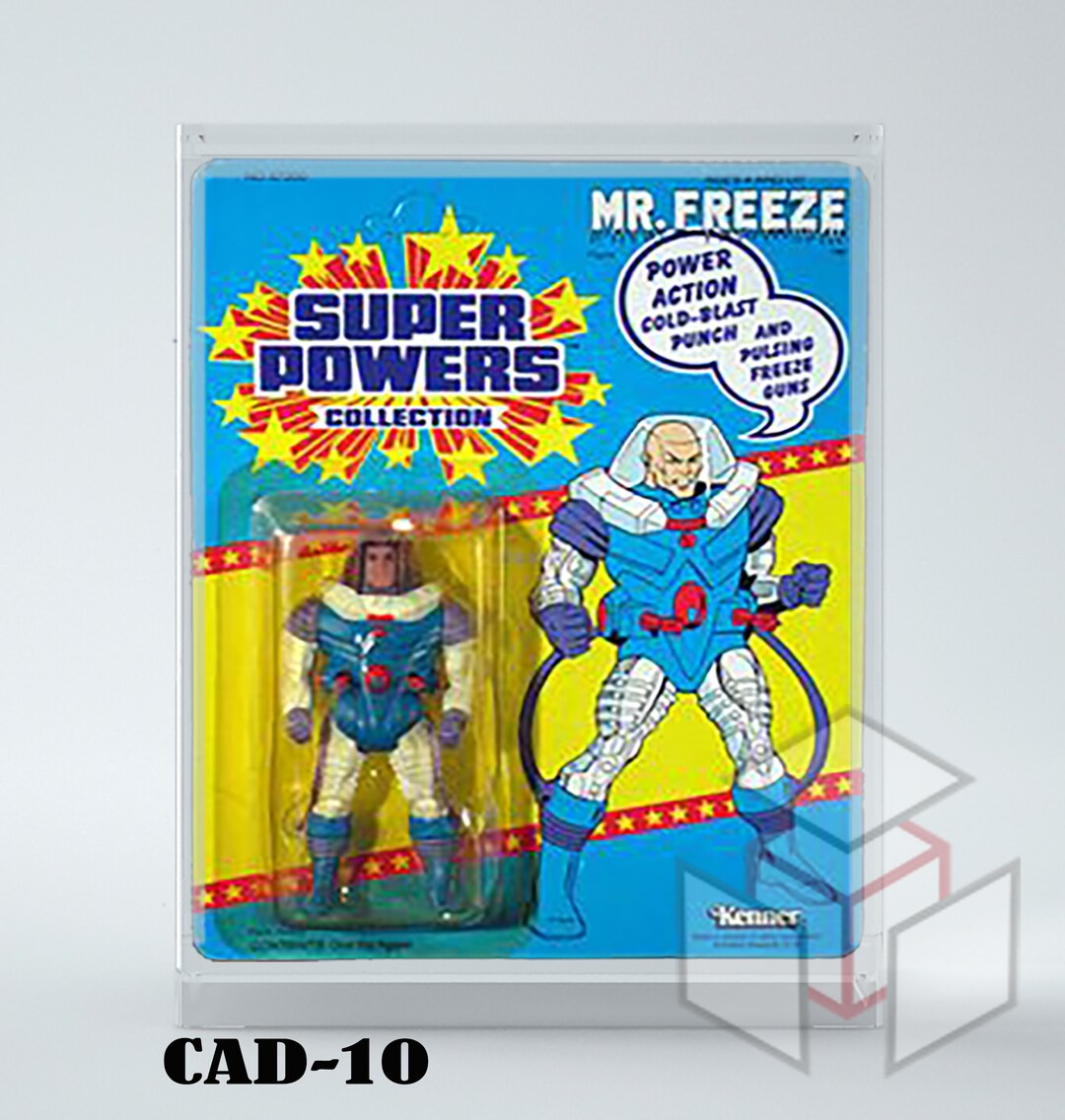 Pre-order Acrylic Display Case for Vintage DC Kenner Super Power Action ...