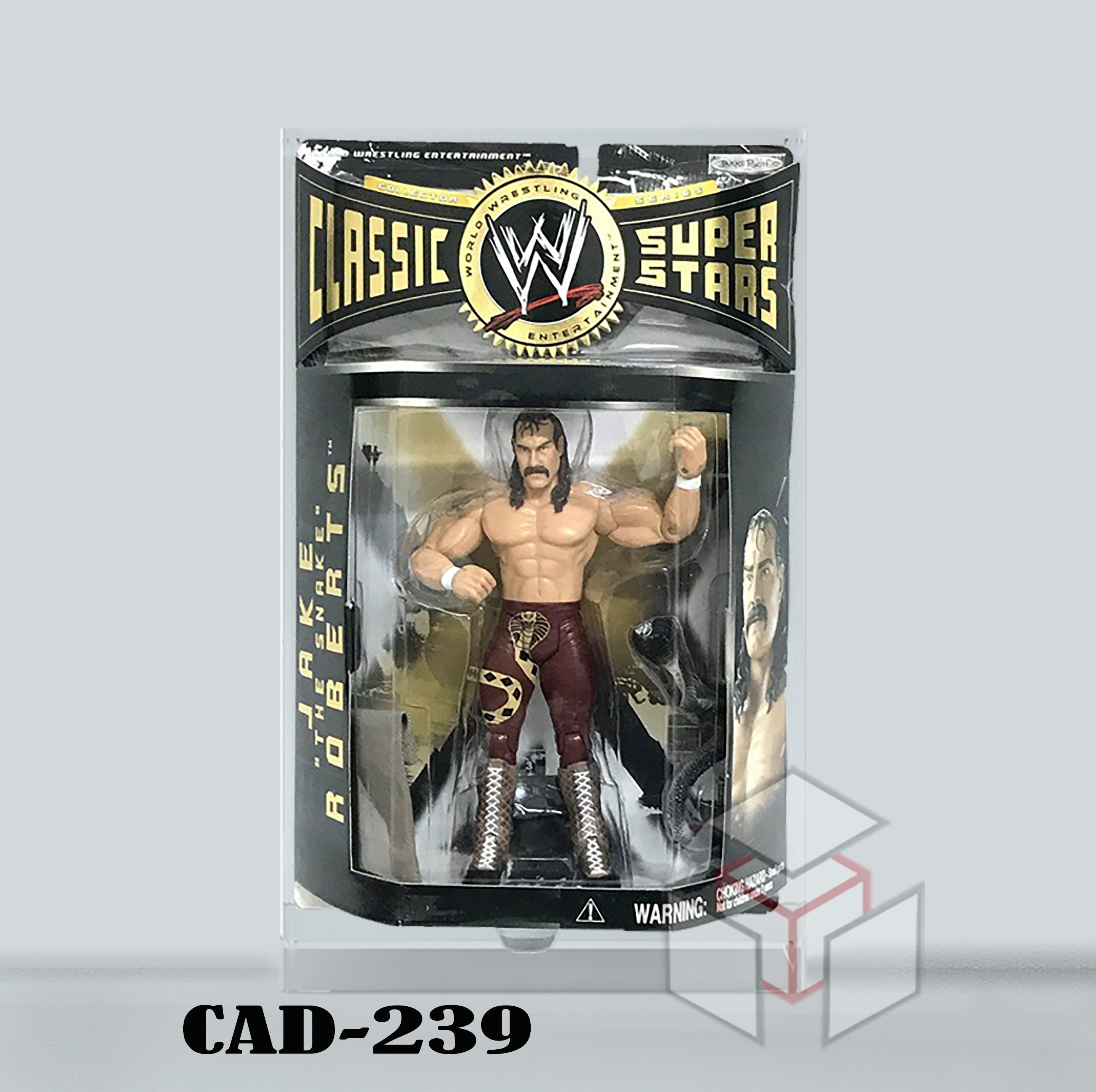 Pre-order Acrylic Display Case WWE Classic Super Stars Wrestling Figure ...
