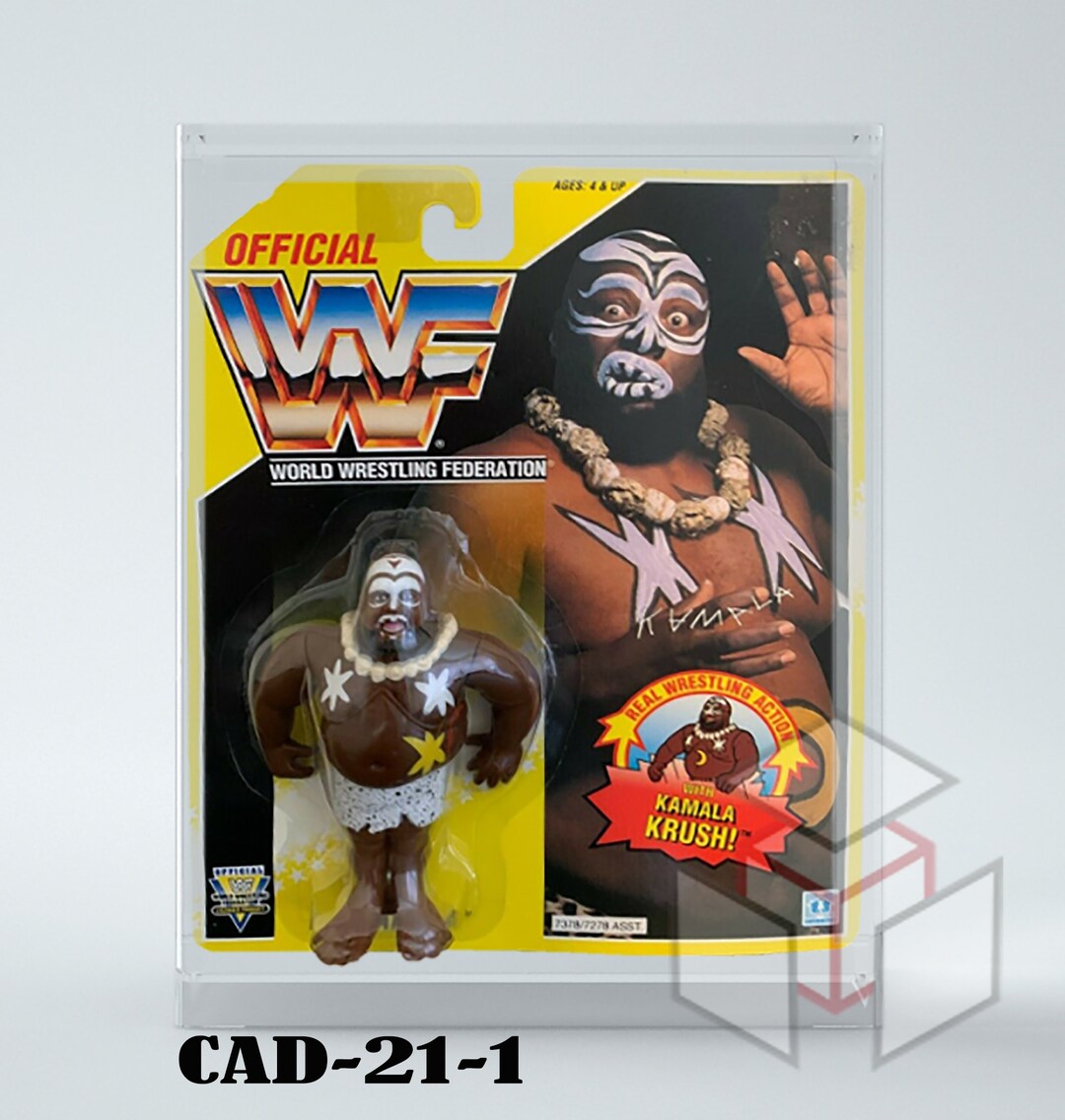 Acrylic Display Case for Official WWF Hasbro Carded Figure MOC - Etsy