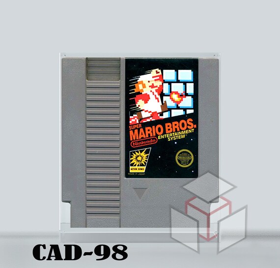 Acrylic Display Case for Nintendo Nes Loose Vintage Video Game - Etsy