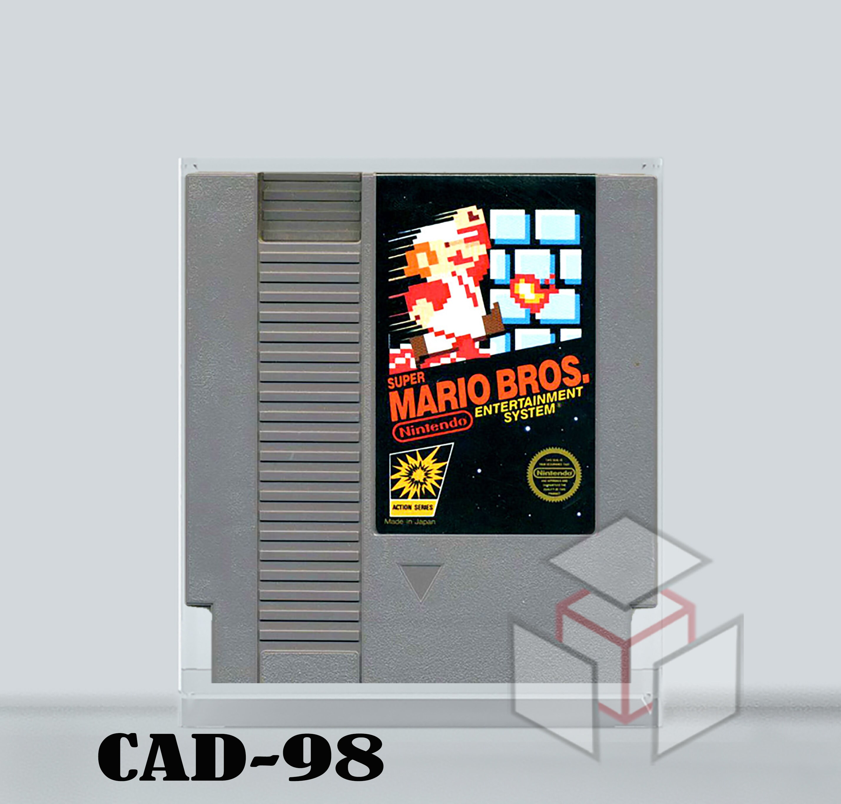 Acrylic Display Case for Nintendo Nes Loose Vintage Video Game - Etsy