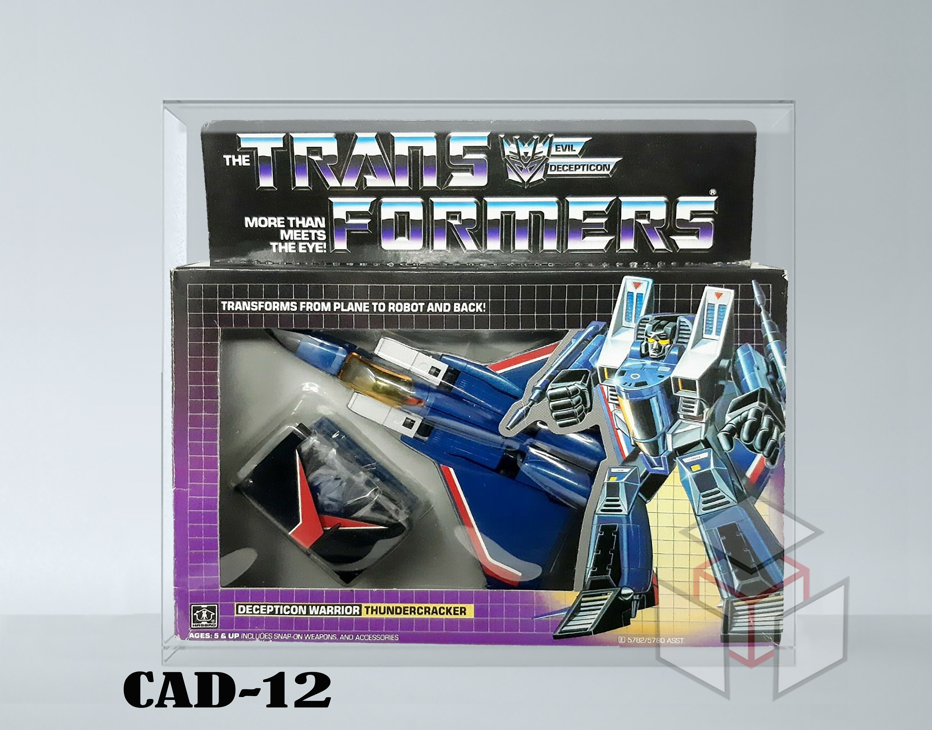 Pre-order Acrylic Display Case for Transformers HASBRO G1 Decepticon ...