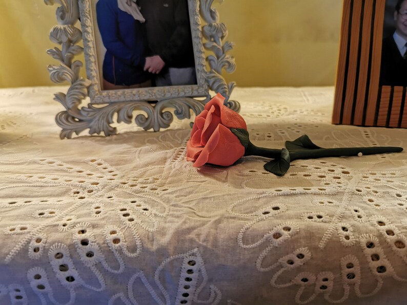 Porcelain Flowers Ceramic Roses Ceramic Roses on Stem - Etsy