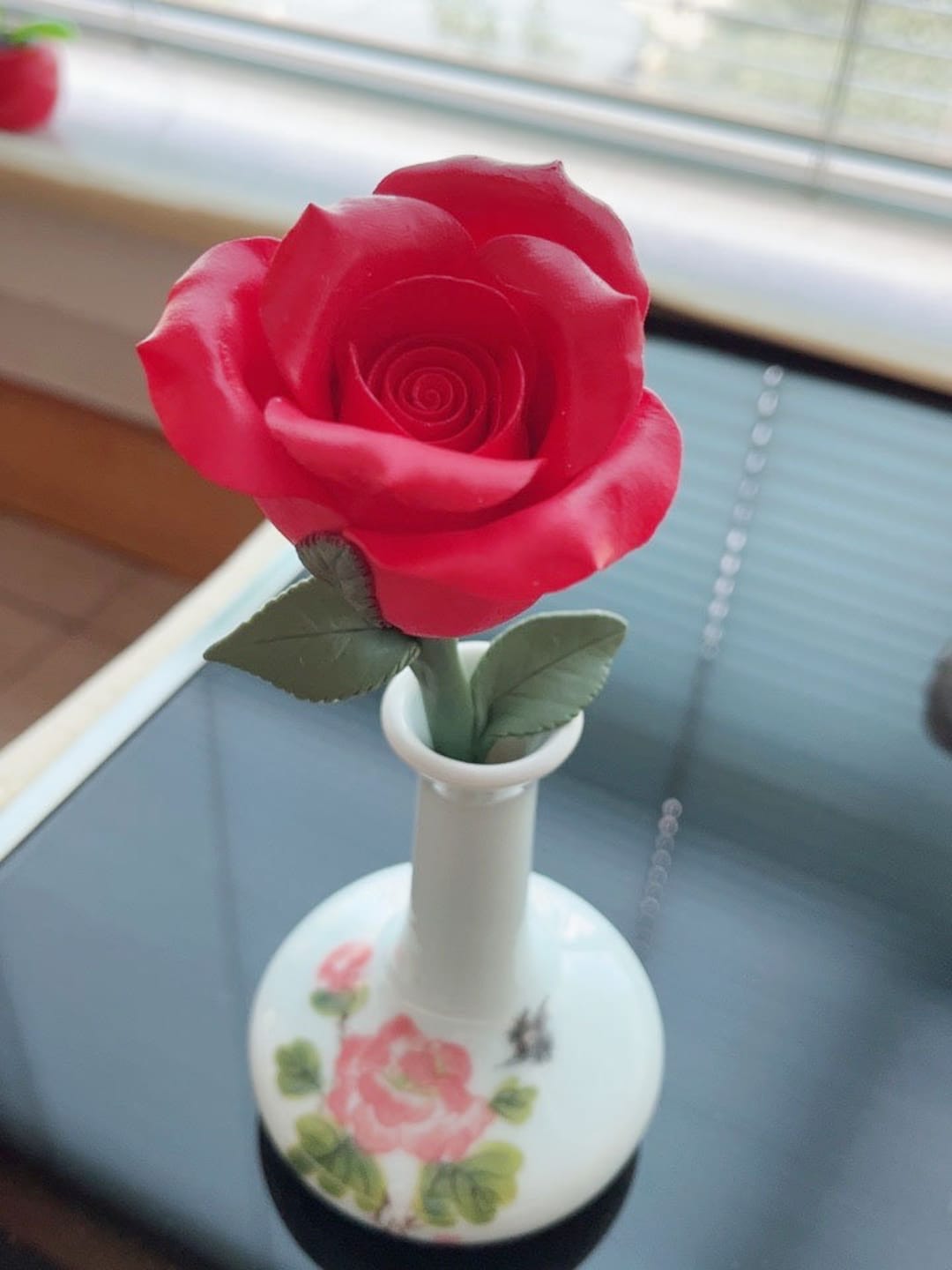 Porcelain Flowers Ceramic Roses Ceramic Roses on Stem - Etsy