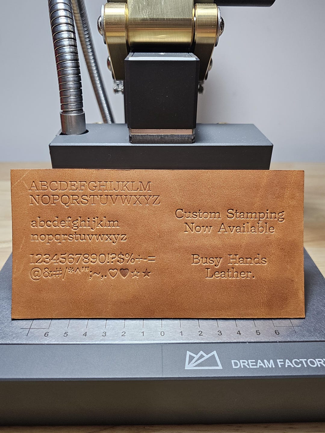 Custom Letter Stamping for Your Busy Hands Leather Order - Etsy Australia