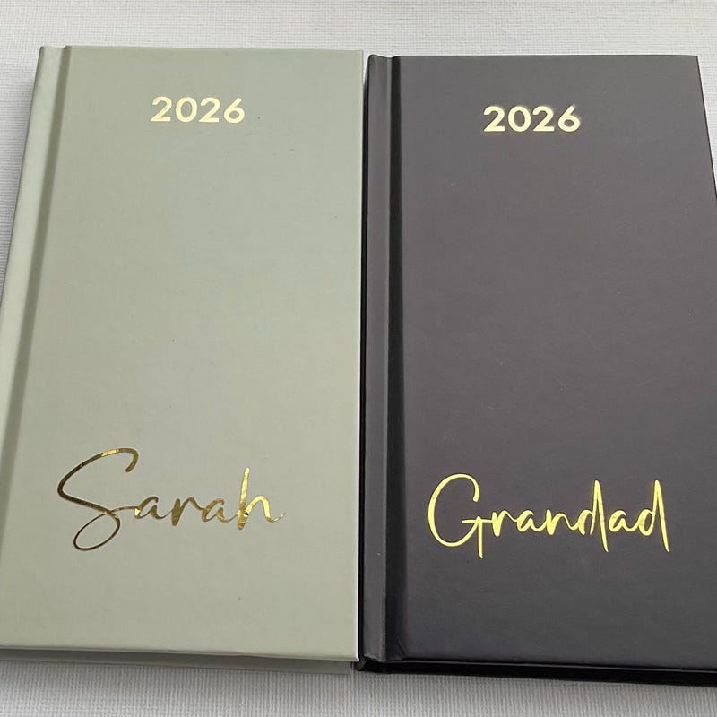 Slimline Diary 2026 - Etsy UK