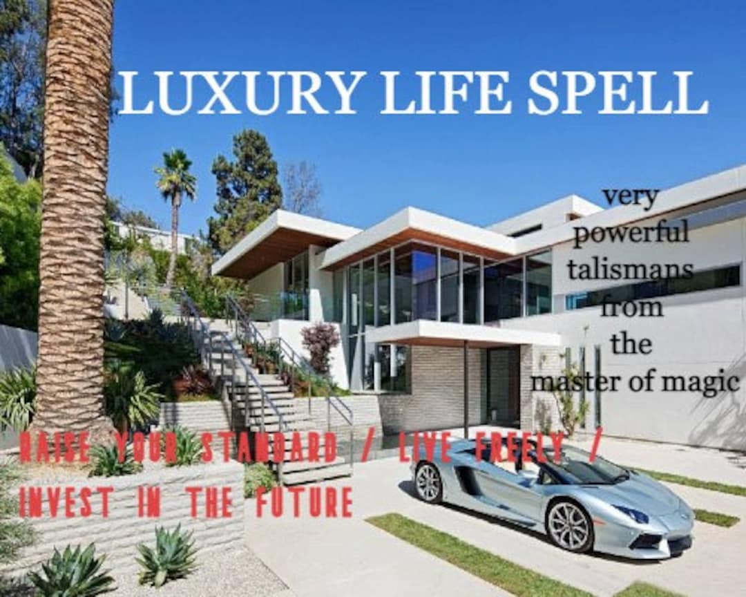 Powerfull Luxury Life Spell Same Day Spell White Magic 10X - Etsy