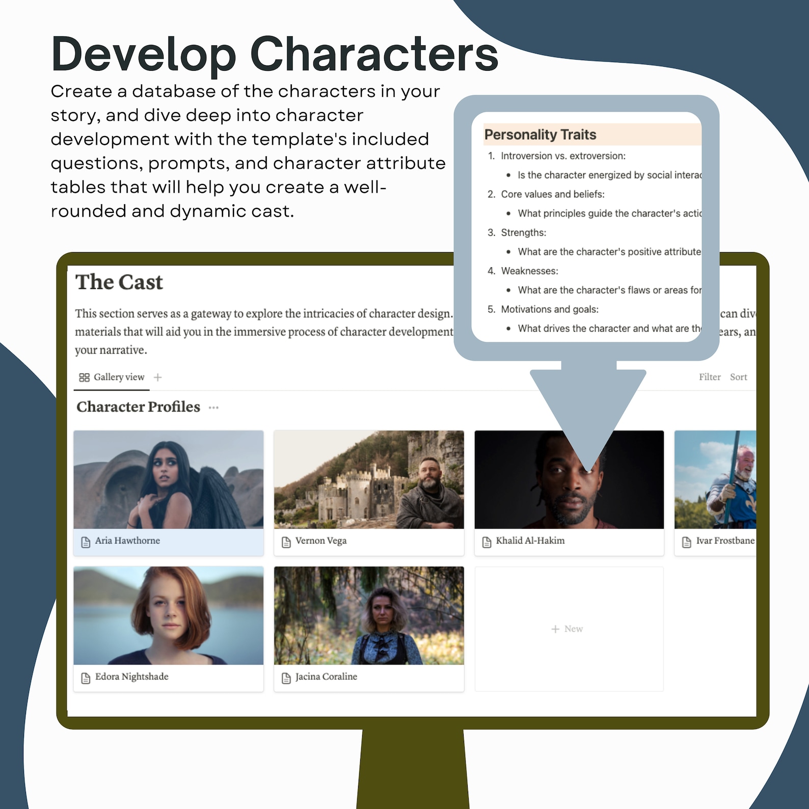 Notion Fantasy Novel Writing & Worldbuilding Template for Authors ...
