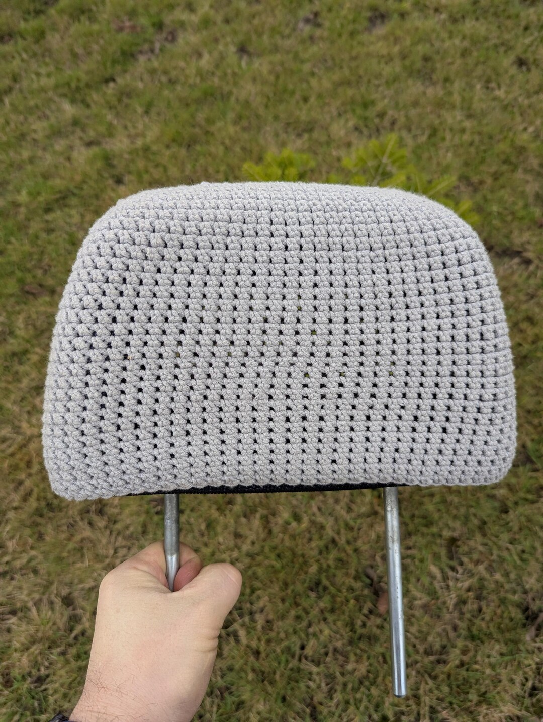 NO SEW Crochet Pattern PDF - Car Headrest Cover . English_us - Etsy Canada