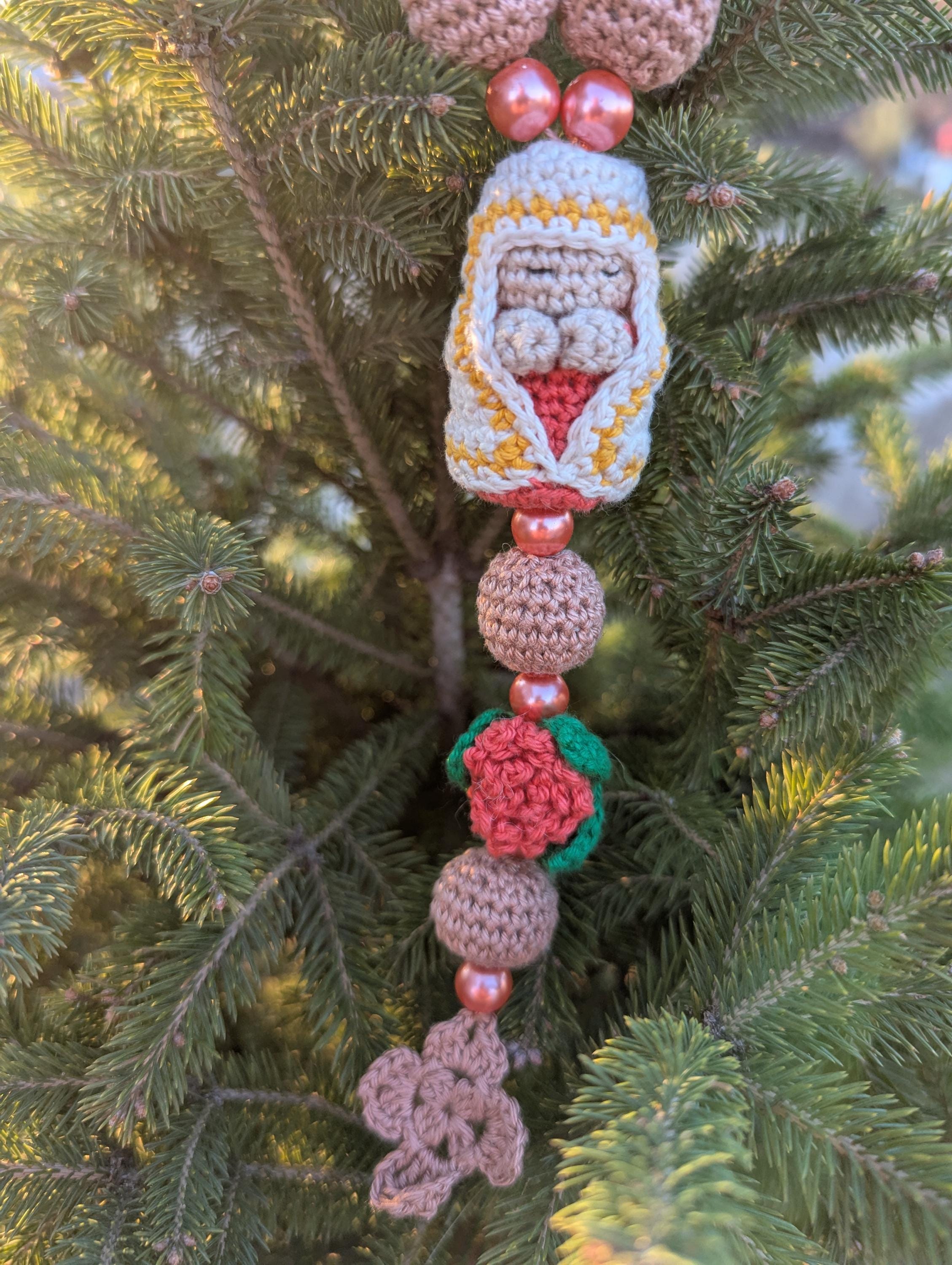 Crochet Pattern: Virgin Mary Rosary Beads - Digital PDF English _US - Etsy