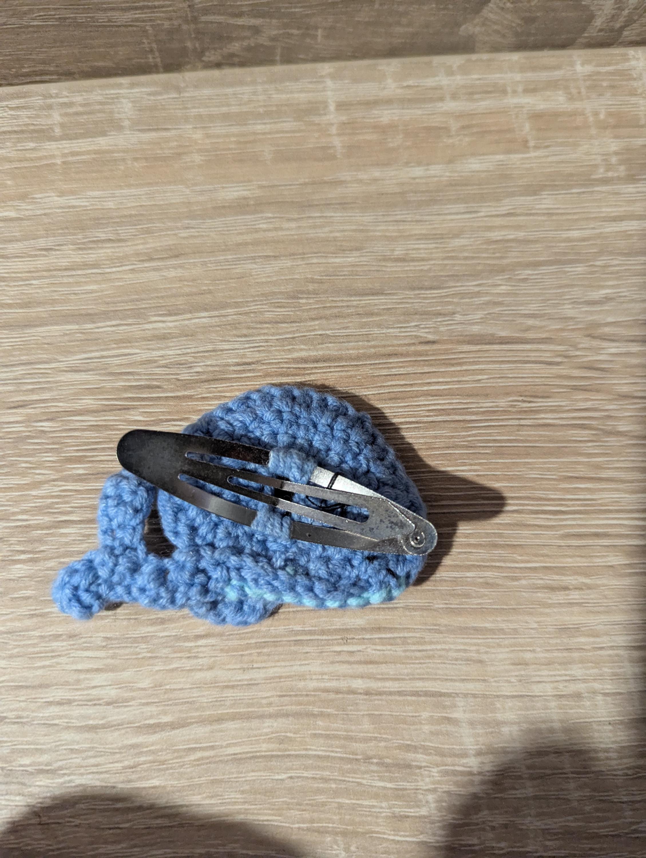 Crochet Pattern PDF “whale Puff” Whale Hair Clip English _US - Etsy