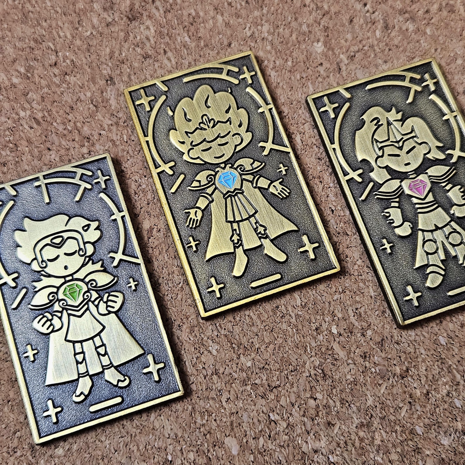 Amphibia Calamity Trio Enamel Pins | Anne, Sasha, & Marcy - Etsy