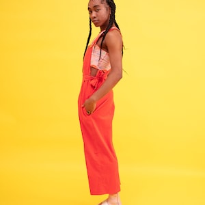 Side-tie Dungarees PATTERN - Digital Pdf + Video Tutorial, Overalls ...