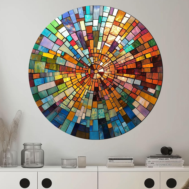 Round Canvas Art - Etsy Australia