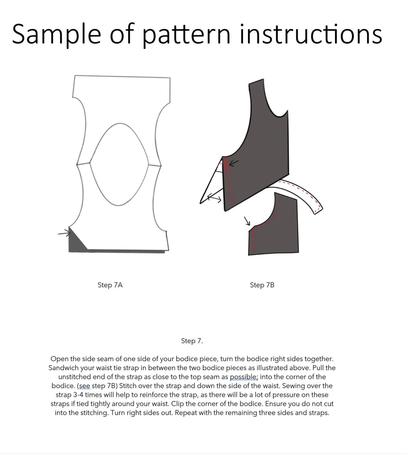 Forager Pinafore PDF Digital Sewing Pattern | Cottagecore Oversized ...