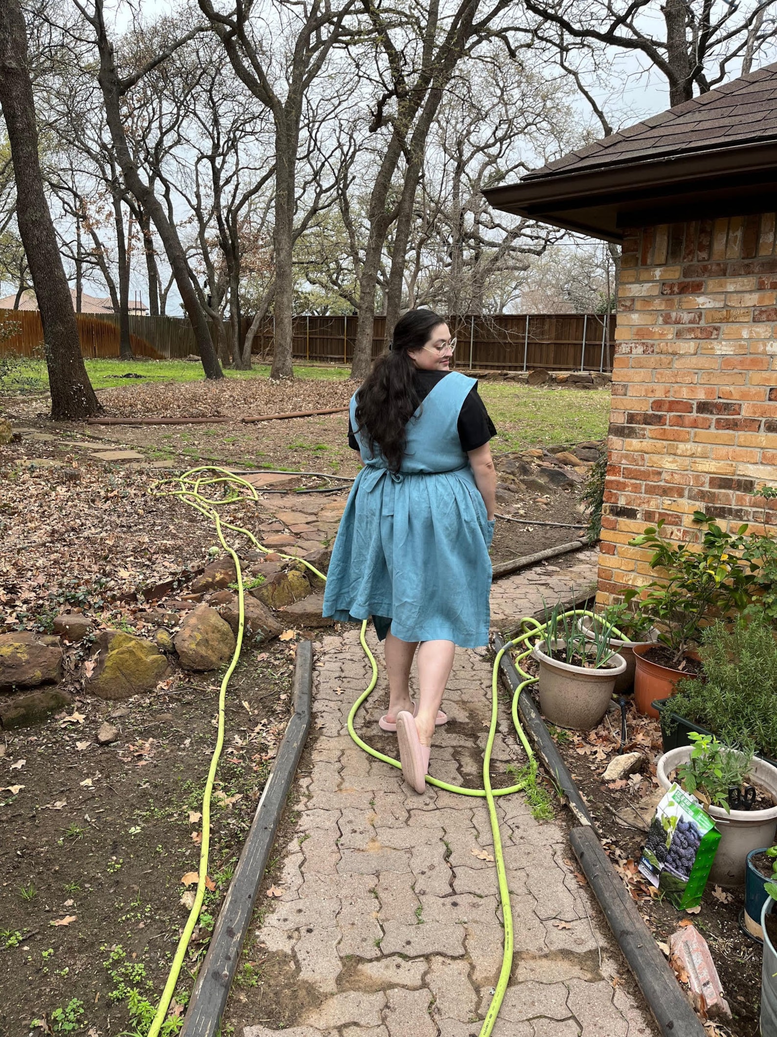 Forager Pinafore PDF Digital Sewing Pattern | Cottagecore Oversized ...