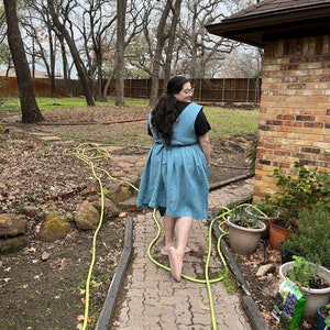 Forager Pinafore PDF Digital Sewing Pattern | Cottagecore Oversized ...