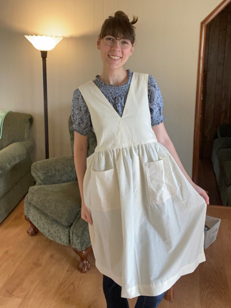 Forager Pinafore PDF Digital Sewing Pattern | Cottagecore Oversized ...