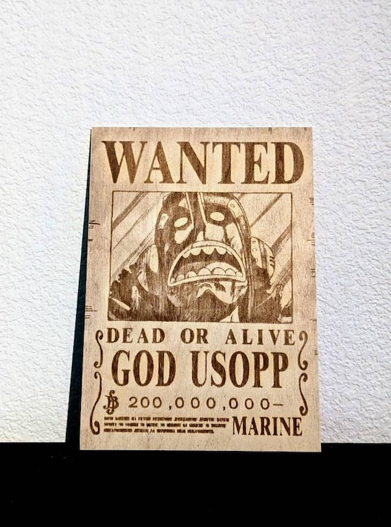 One Piece Usopp Wanted