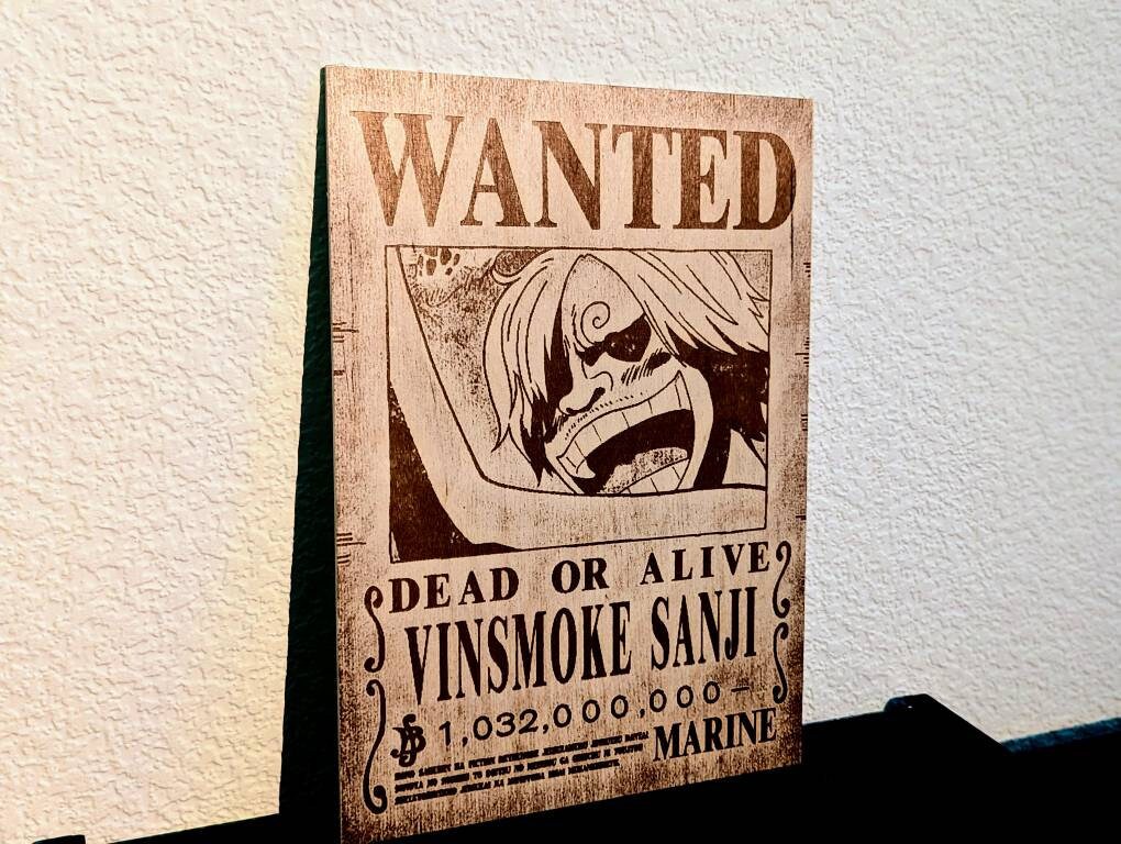 Sanji Wanted Poster Post Time Skip
