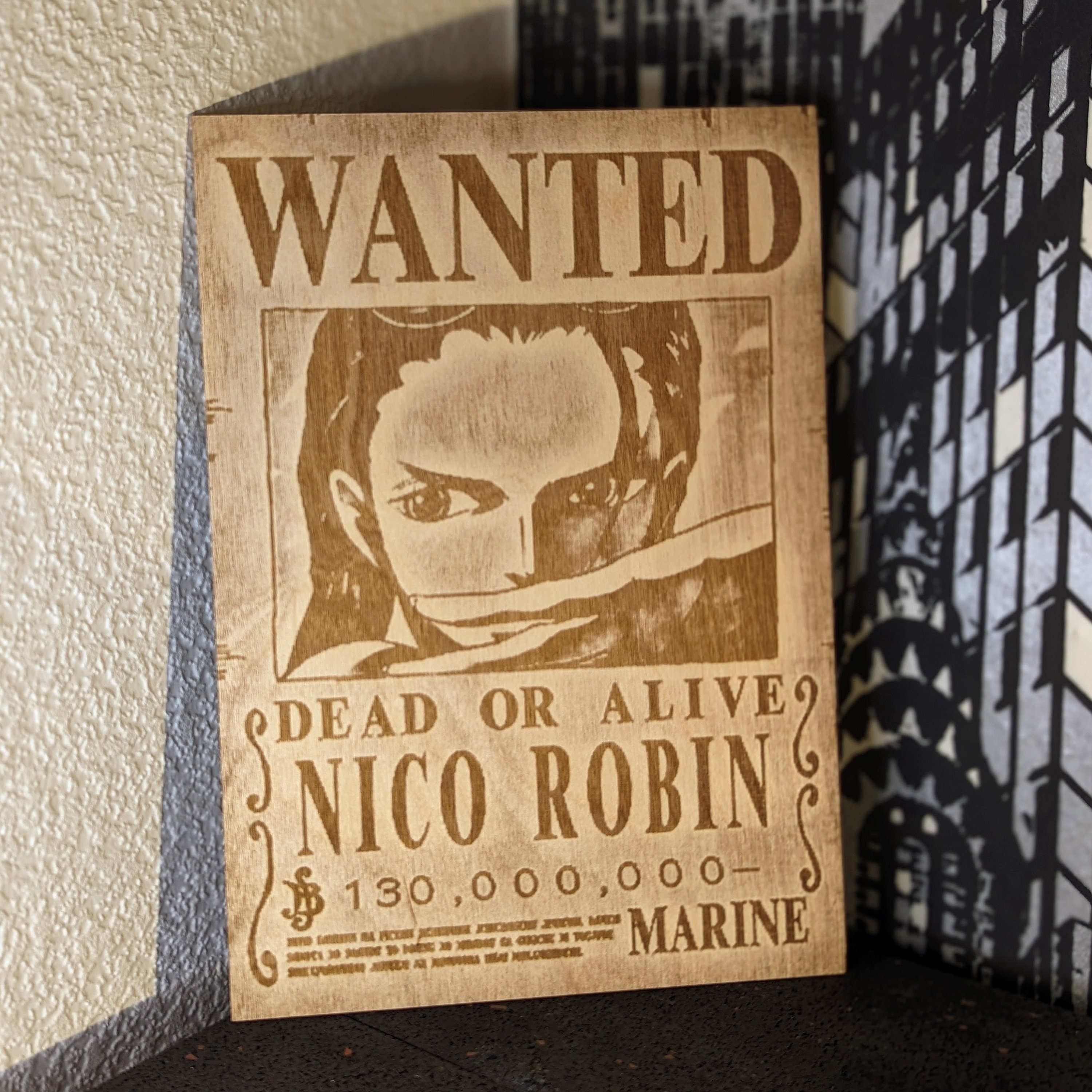 One Piece Robin Wanted Poster
