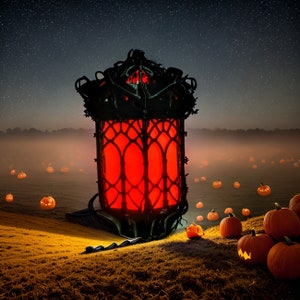 Gothic LANTERN LAMP LED Elegant Mystical Style - Etsy