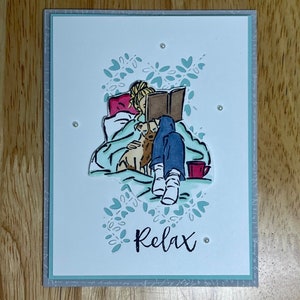 Relax Card - Etsy