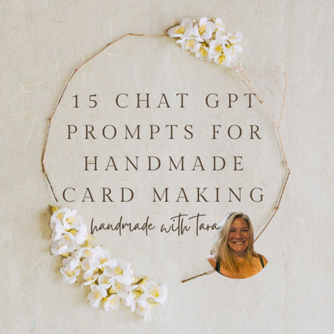 15 AI Prompts for Handmade Card Making - Etsy