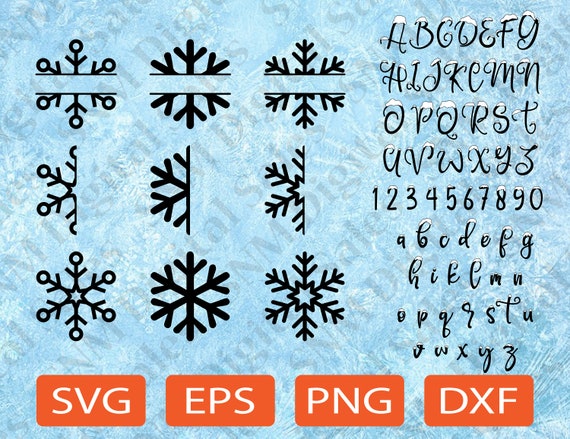 Snowflake Svg Cutfile Snow Flake Svg Cut File Christmas - Etsy