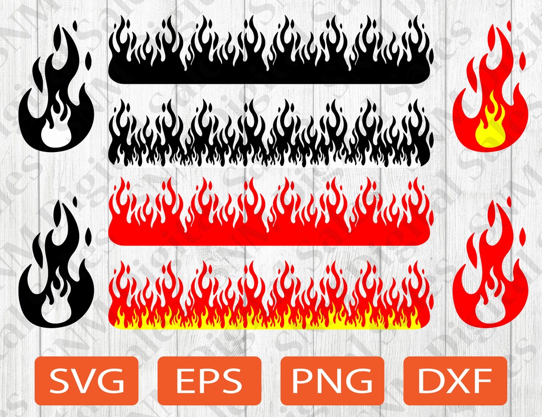 Buy Fire Flame SVG Fire Svg Fire Flames Svg Bundle Fire Ball Online in ...