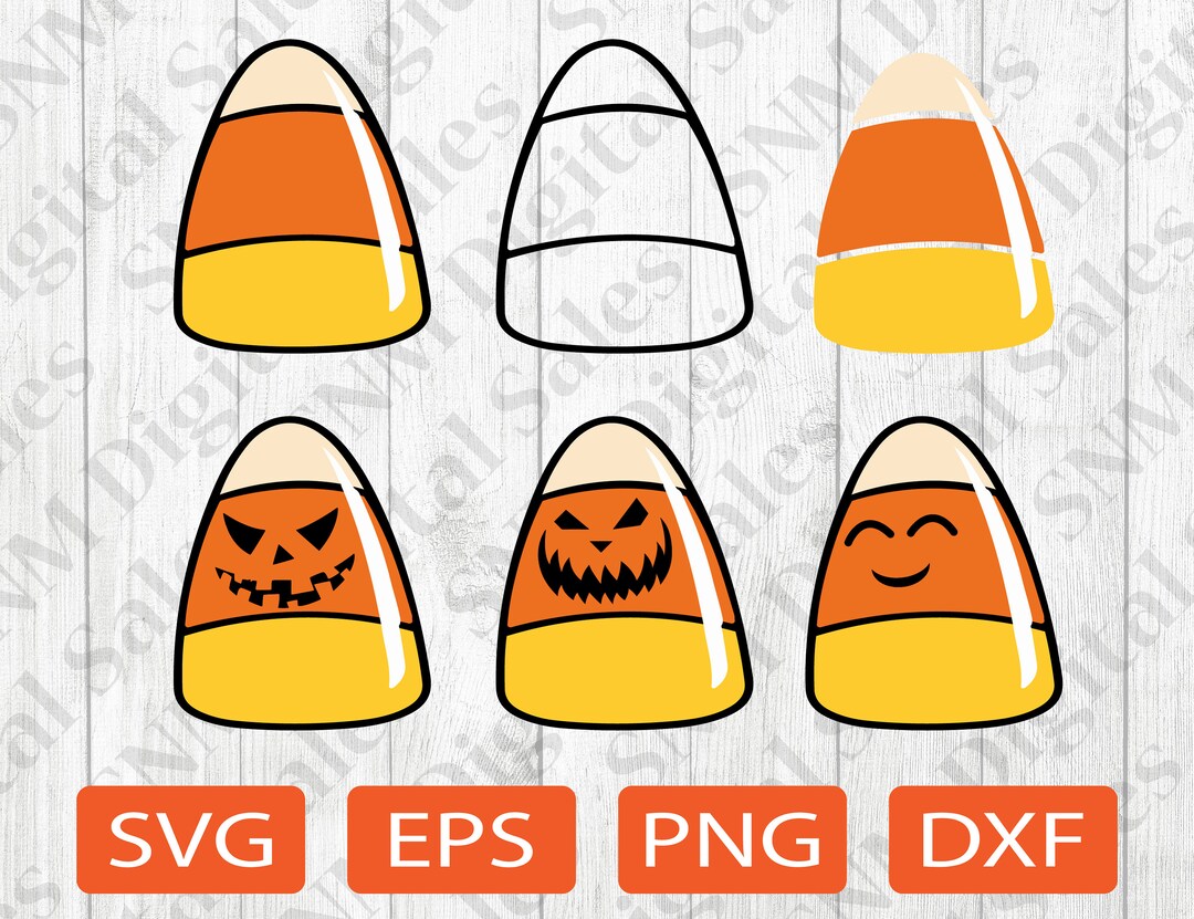 Candy Corn Corny Halloween Humor Halloween Candy Cricut - Etsy