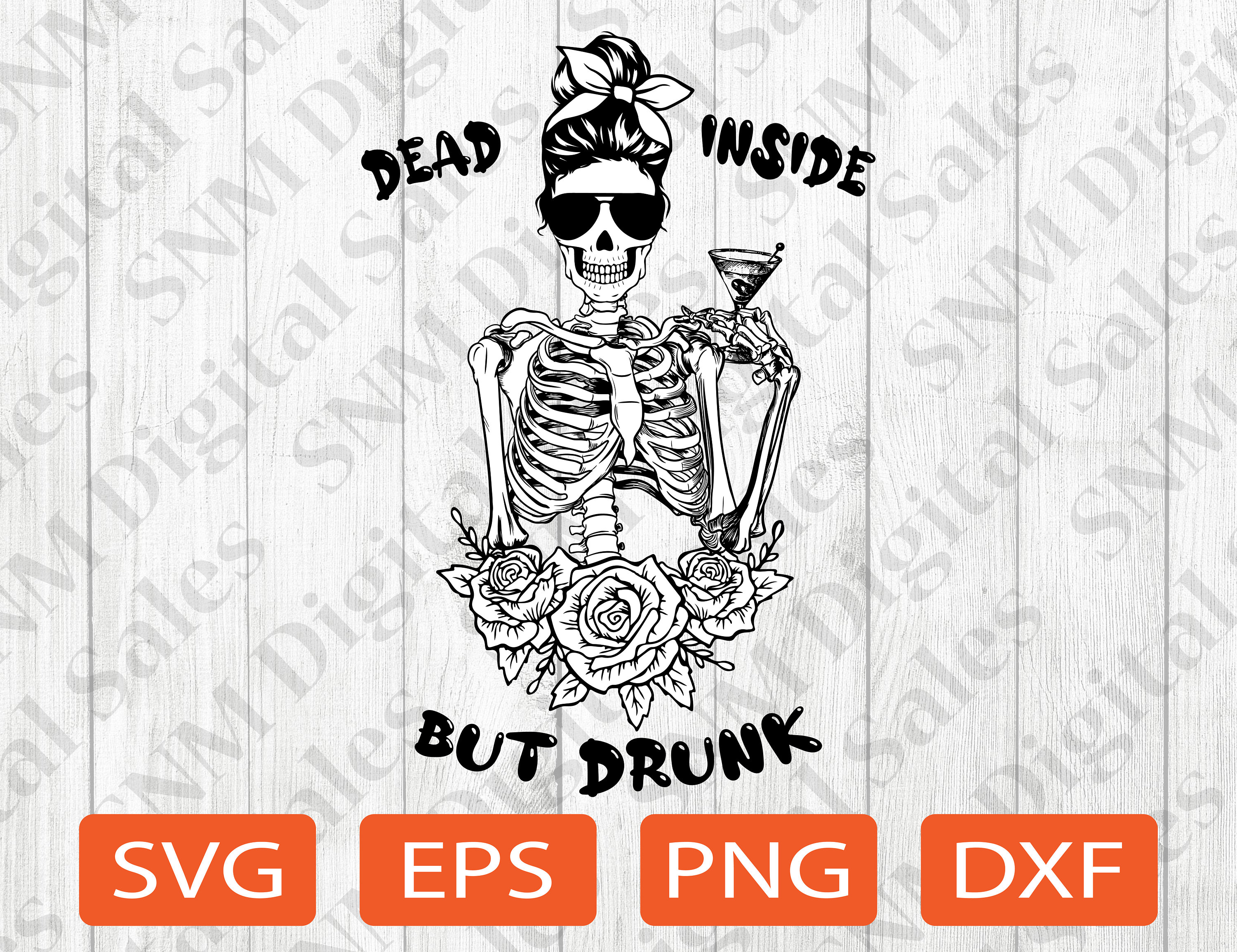 Dead Inside but Drunk Svg Skeleton Svg Dead Inside Svg - Etsy