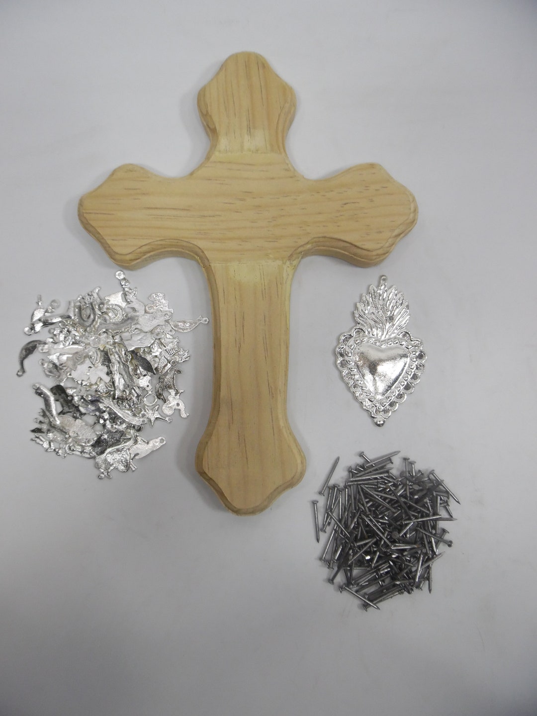 Make Your Own MILAGRO CROSS Mexican Milagros Nails and - Etsy